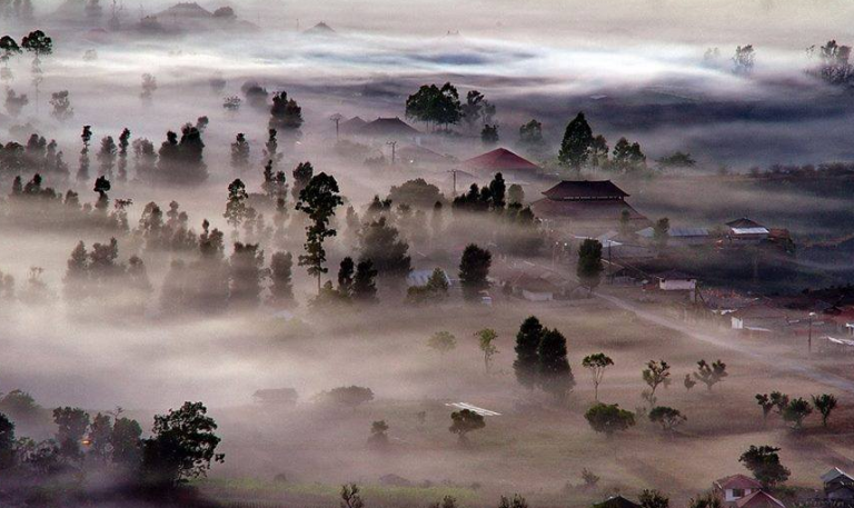 Indahnya Sunrise Di Wisata Bali Desa Pinggan Kintamani | Wallpaper-nature